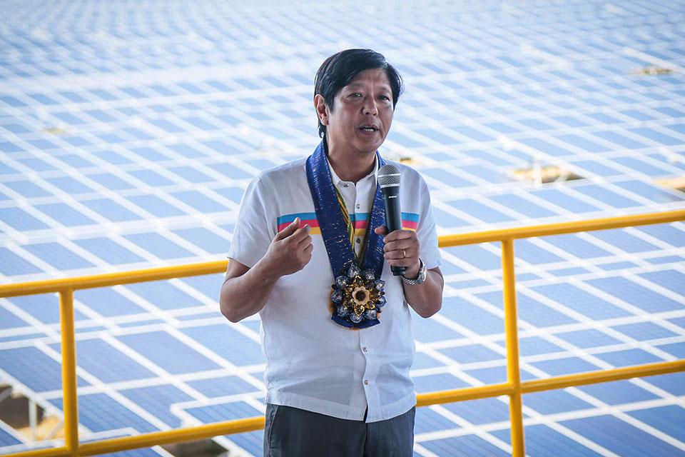 Bongbong inaugurates Ilocos solar power plant | Photos | GMA News Online
