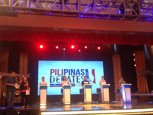 Last minute preparations at Capitol University for PiliPinas Debates ...