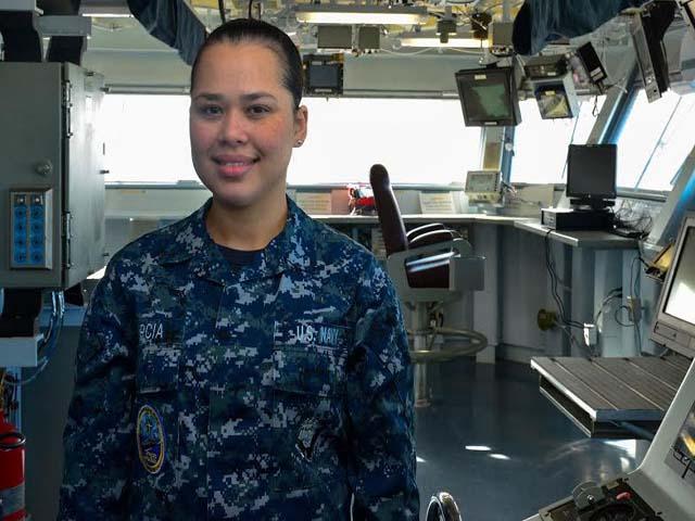 Pinay among crewmembers of US Navy's newest aircraft carrier | GMA News ...