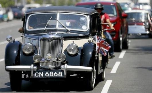 Vintage cars feature in 'British Car Day' | GMA News Online