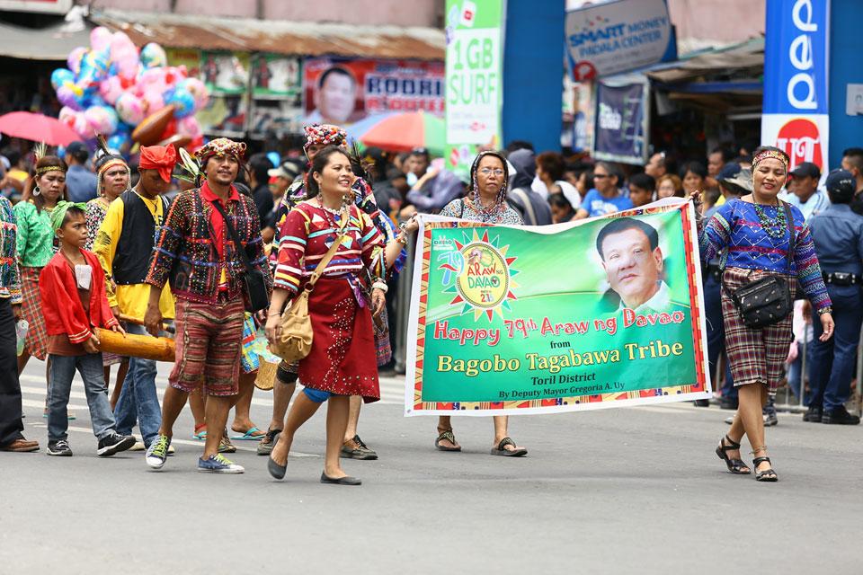 Lumads show support for Duterte at Araw ng Dabaw parade | Photos | GMA ...