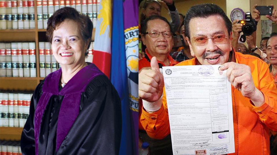 Erap Estrada kids Justice De Castro on his conviction for plunder | GMA ...