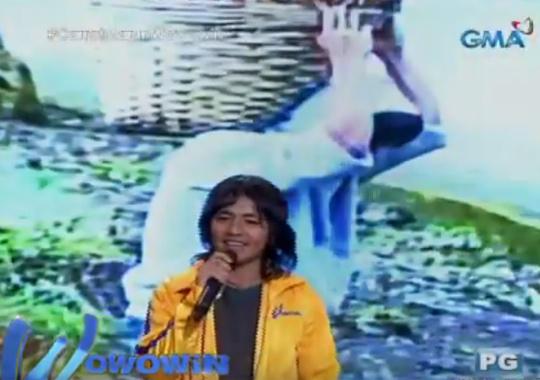Jeyrick 'Carrot Man' Sigmaton sings in Wowowin appearance | GMA News Online
