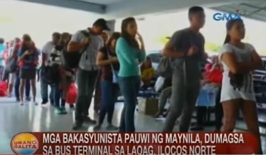 Passengers crowd provincial bus terminals after Holy Week break | GMA ...