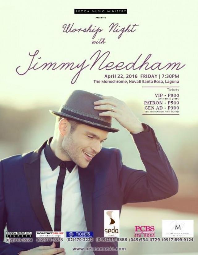 Christian musician Jimmy Needham to perform in Laguna April 22