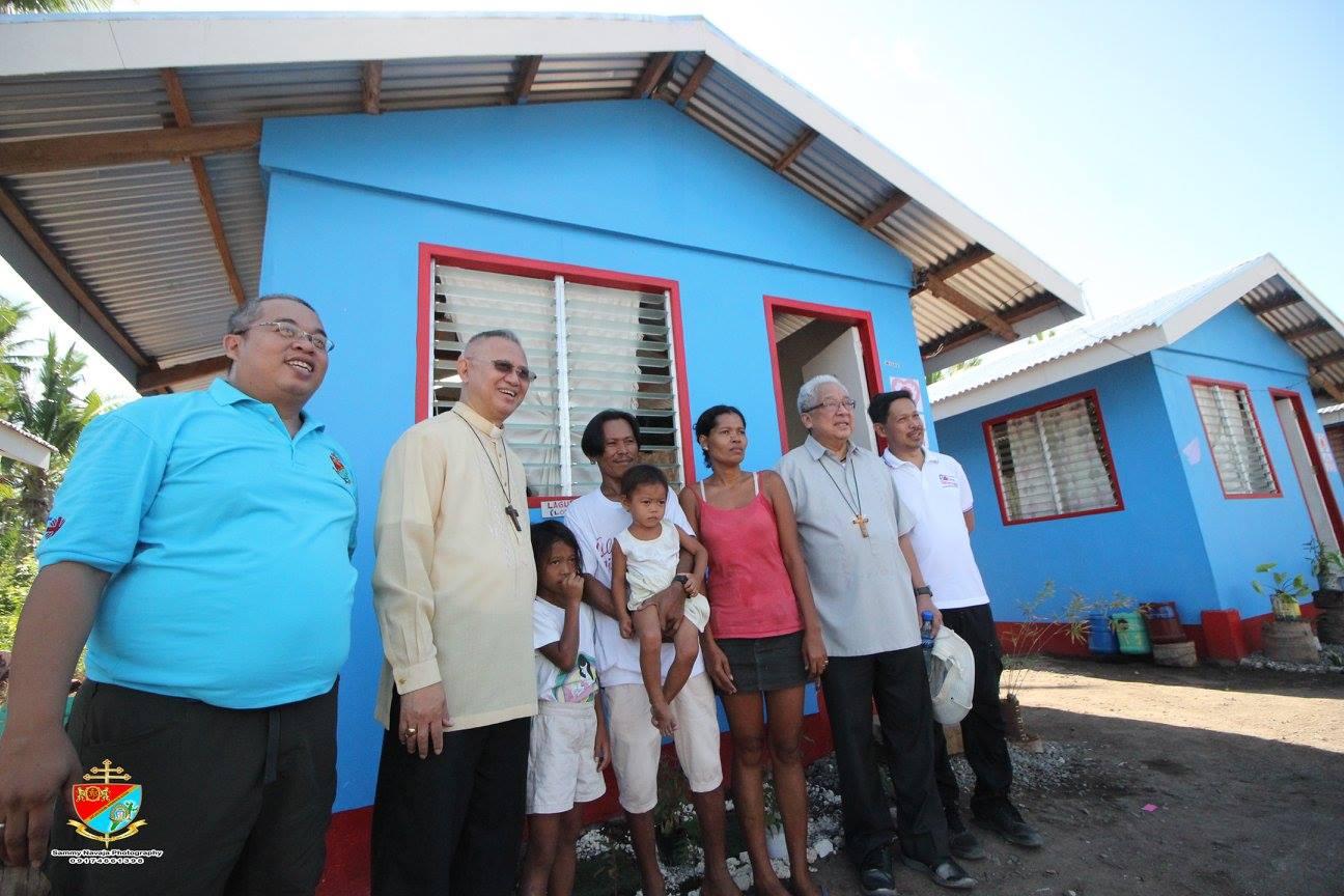 Church groups donate 100 houses to Yolanda victims in Cebu | GMA News ...