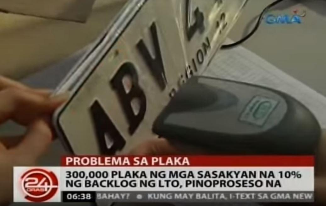 LTO processing 300,000 license plates for distribution | Philippine News