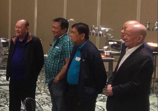 Duterte's bet for Speaker attends NPC bash with Danding, Ramon Ang ...