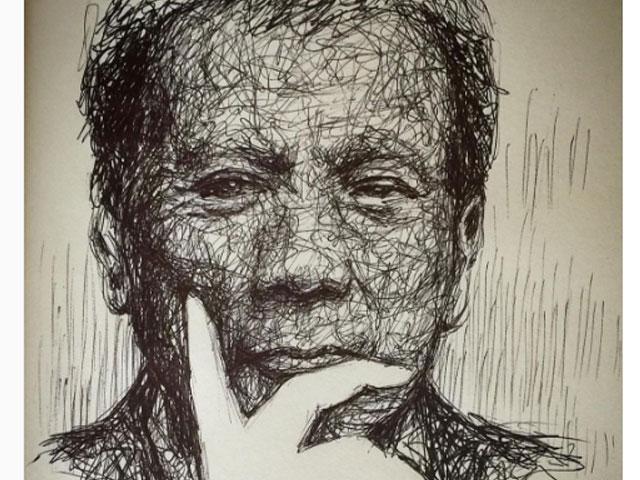 Michael V. gives artistic tribute to Rodrigo Duterte | GMA News Online