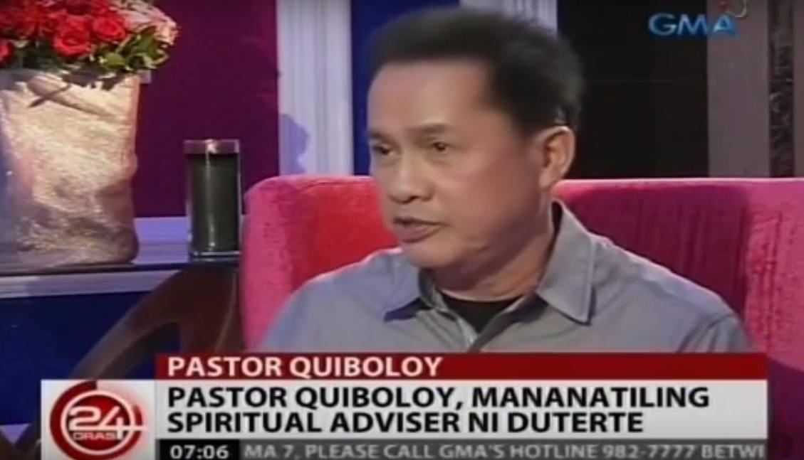 Quiboloy says gifts to Duterte have ‘no strings attached’ | GMA News Online