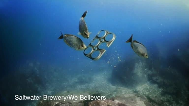 Edible beer rings to keep marine life safe | GMA News Online