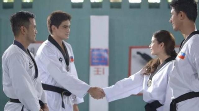 Love story nina Taekwondo champions Japoy Lizardo at Janice Lagman ...