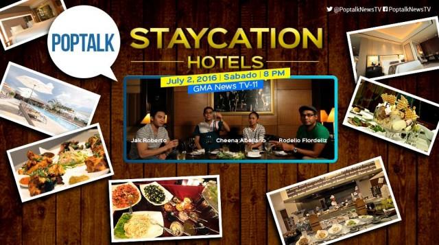 Staycation hotels sa Kamaynilaan, kikilatisin ng 'Pop Talk' | GMA News ...