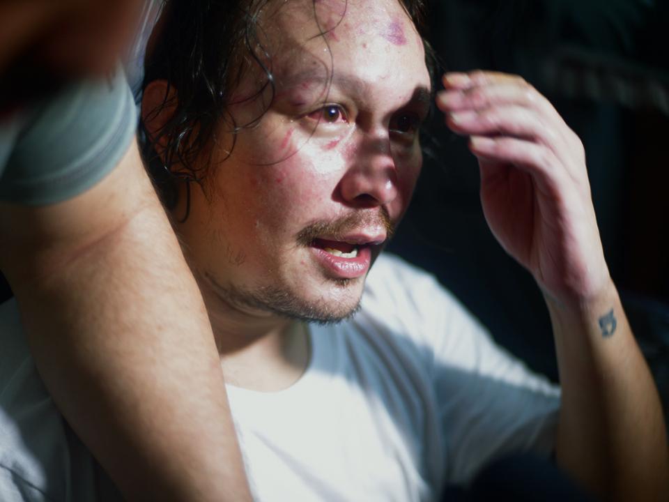 Geisler post fight | Photos | GMA News Online