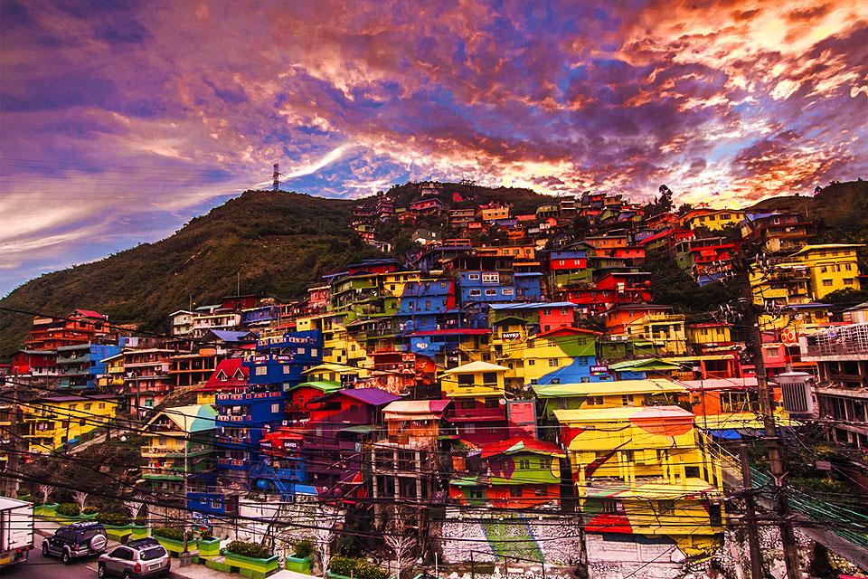 Benguet boasts of largest hillside community artwork | Photos | GMA ...