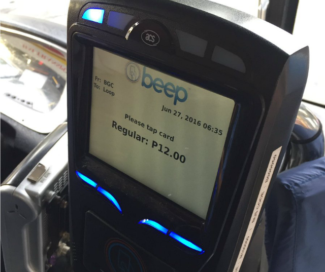 BGC Bus rolls out use of beep card | GMA News Online