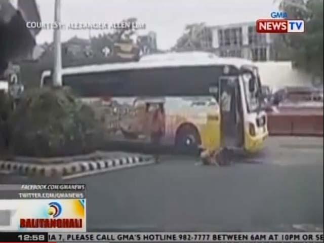 Driver, conductor of bus that nearly ran over fallen passenger ...