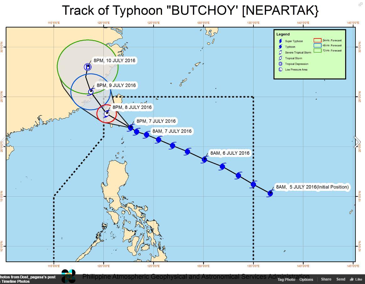 Typhoon makes landfall in Taiwan; storm signals still up in Batanes ...