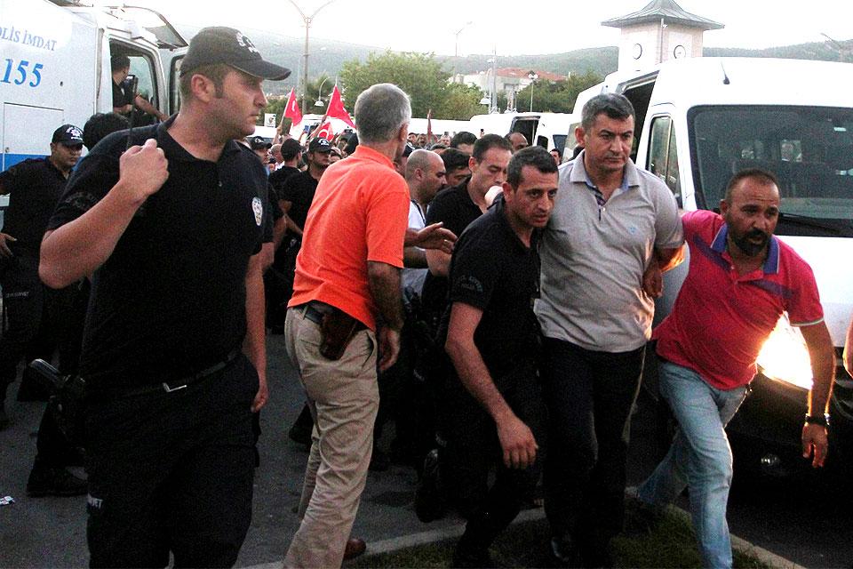 High ranking Turkish navy official arrested after failed coup | Photos ...