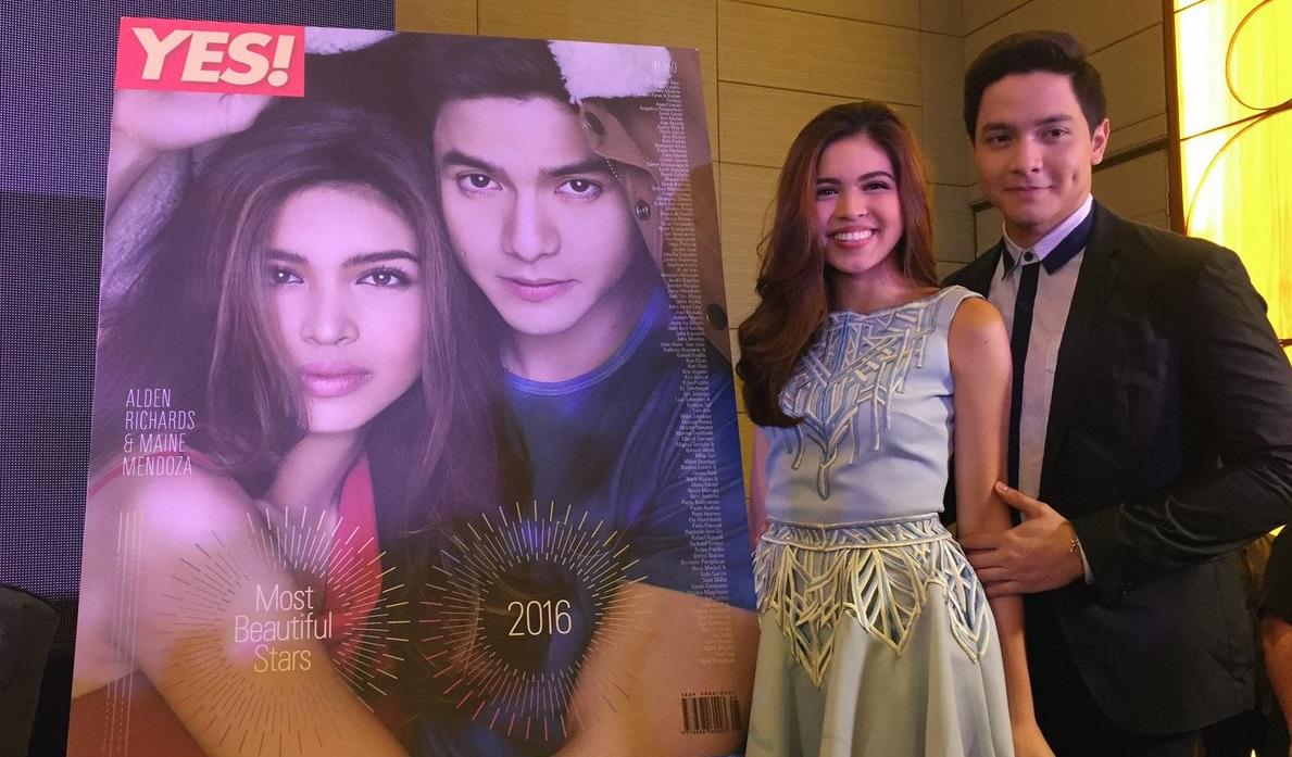 Alden Richards, Maine Mendoza are Yes! Magazine's Most Beautiful Stars ...