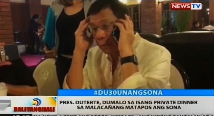 Kitty Duterte calls dad Digong after speech... to ask for help for SONA ...