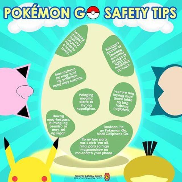 PNP reminds Pokemon Go trainers to stay safe while hunting 'monsters ...