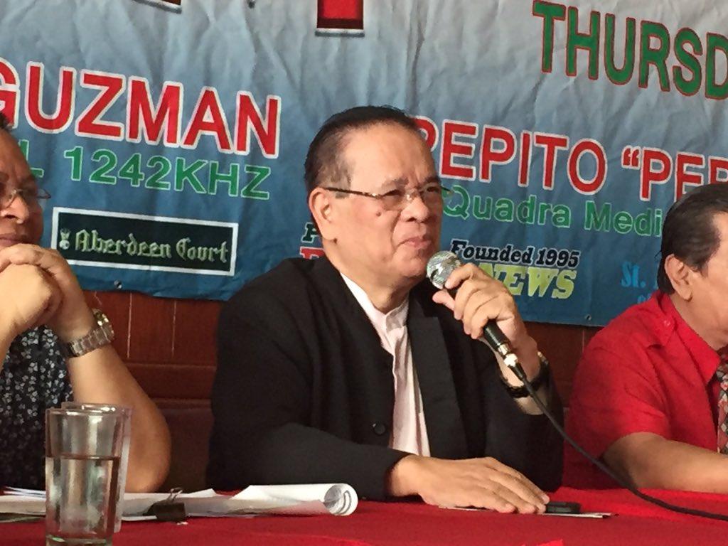 Ex-Senator Tatad denies saying Duterte has cancer | GMA News Online