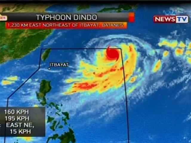 Typhoon Dindo intensifies as it moves to exit PAR | GMA News Online