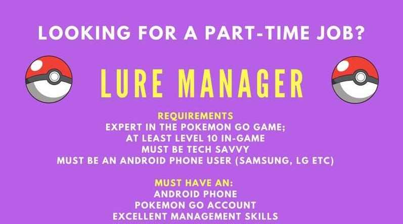Wanted: Pokemon Go 'lure managers' | GMA News Online