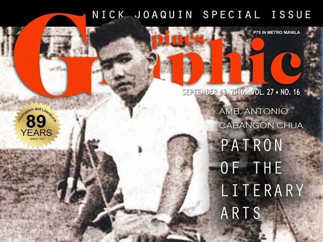 Philippines Graphic announces winners of 2016 Nick Joaquin Literary ...