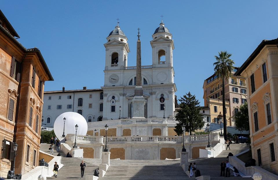 Rome reopens famed Spanish Steps after costly restoration | GMA News Online