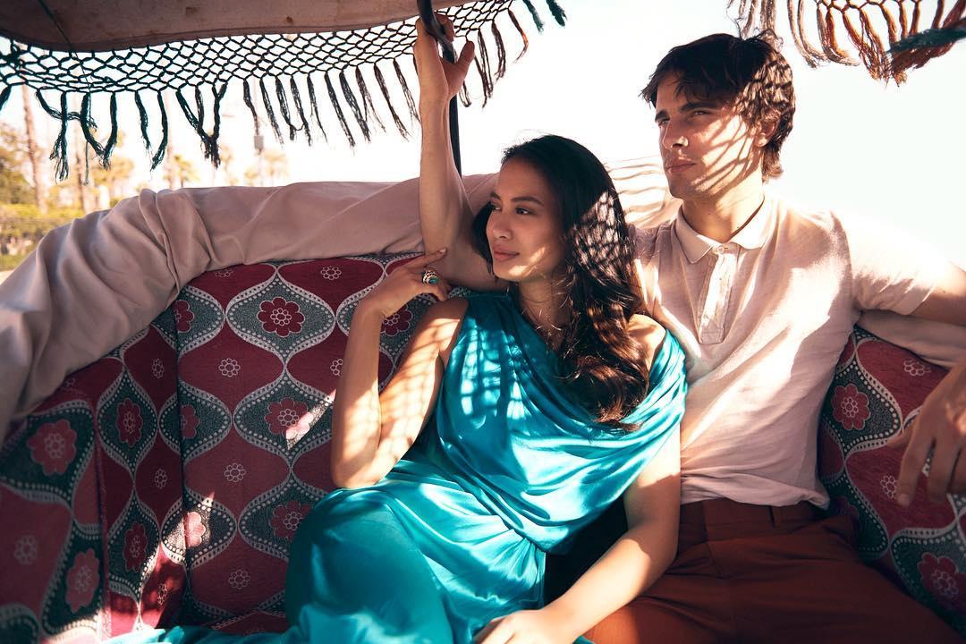 Isabelle Daza and Adrien Semblat throw welcome dinner for wedding ...