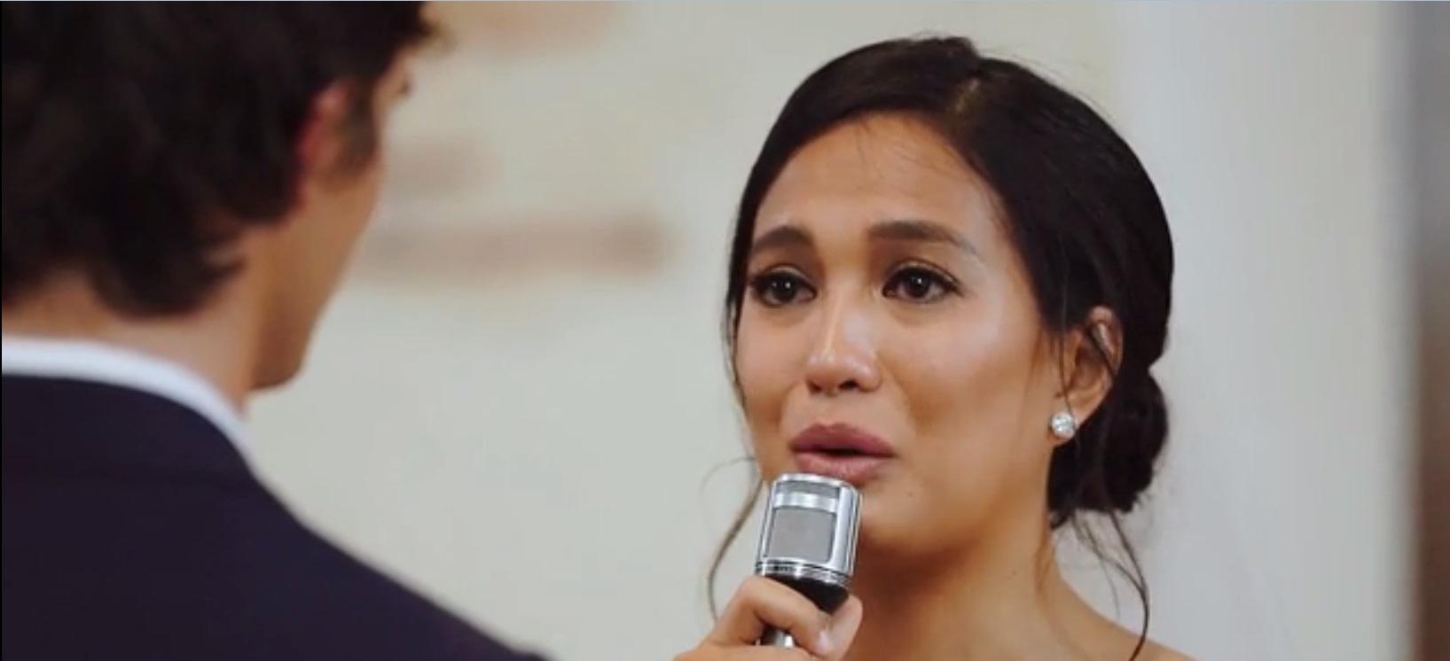 Isabelle Daza is every bit a princess in her emotional wedding video ...