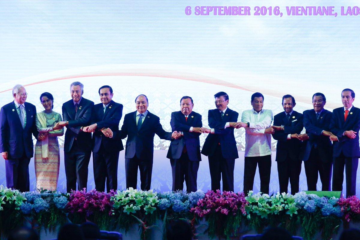 Duterte's first day at the ASEAN Summit in Laos | GMA News Online