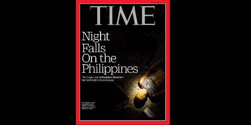 Duterte's anti-drug campaign on the cover of TIME Magazine | GMA News ...