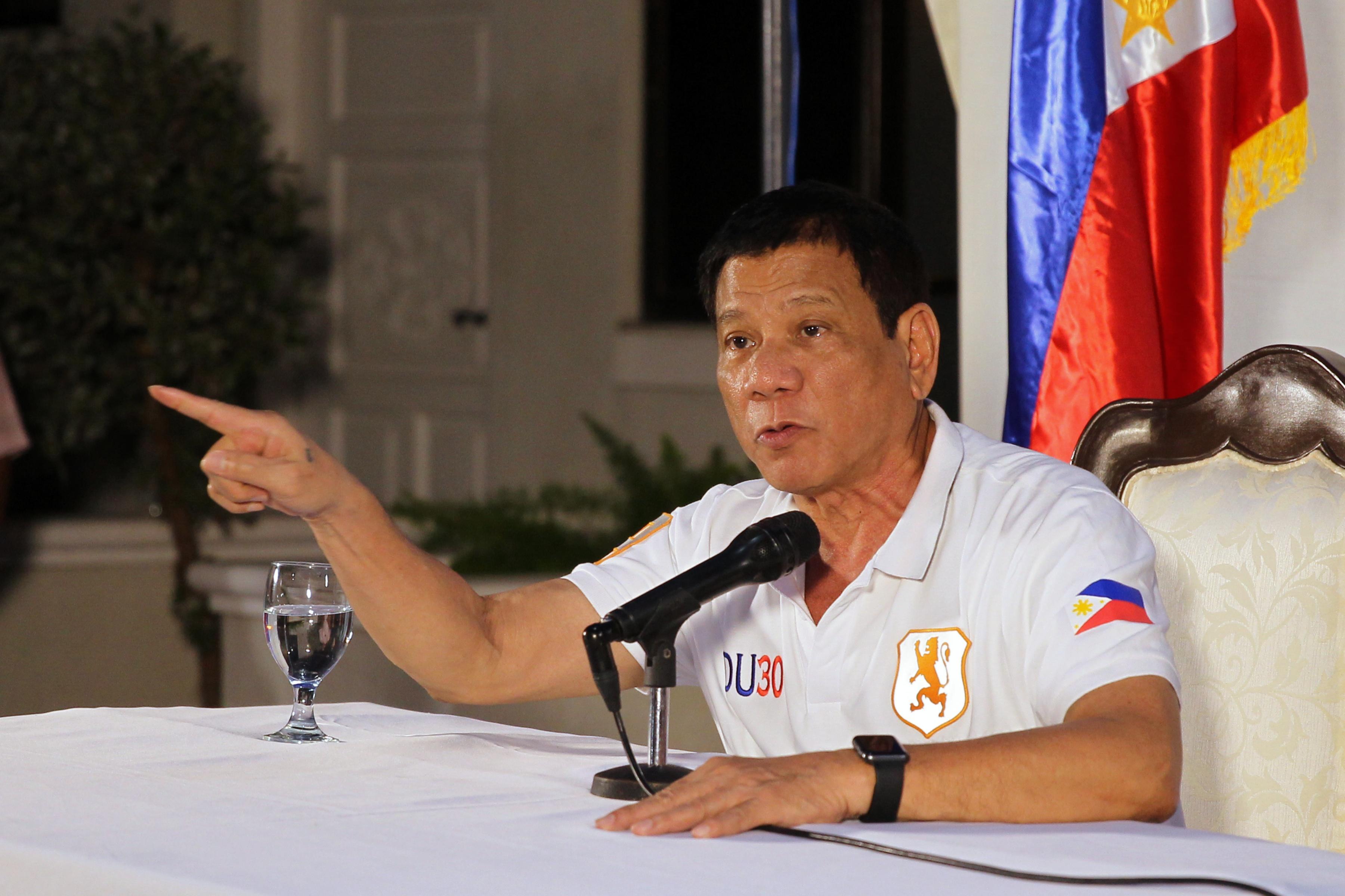 State of lawlessness declared because of narco politics, Duterte says ...