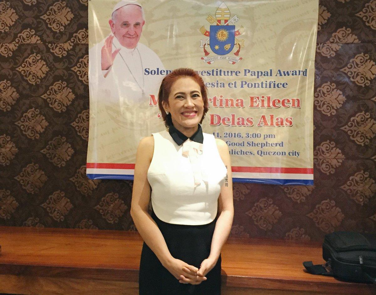 AiAi Delas Alas gets Papal medal, highest award given to lay people ...