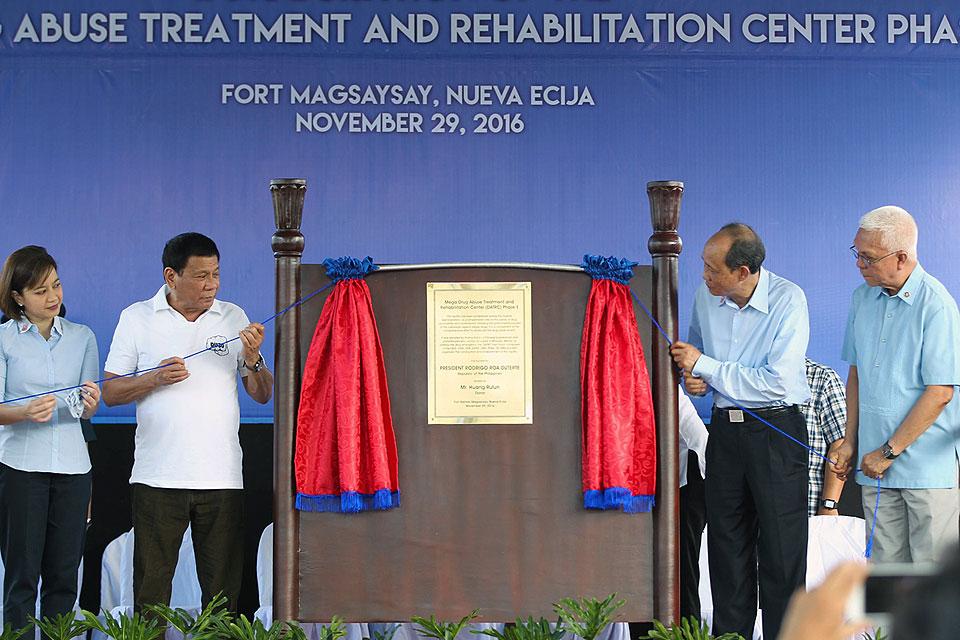 Duterte opens mega drug rehab center in Nueva Ecija | Photos | GMA News ...