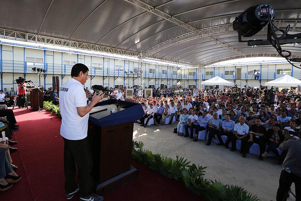 Duterte opens mega drug rehab center in Nueva Ecija | Photos | GMA News ...