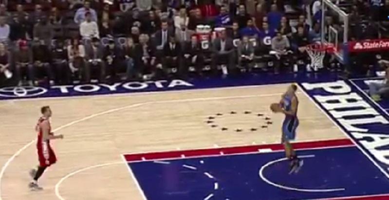 Aaron Gordon does two-hand, 360 slam in game | GMA News Online