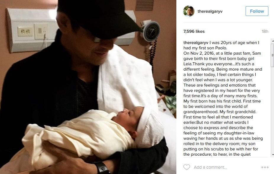 Gary V. posts touching messages for son Paolo, grandchild Leia | GMA ...
