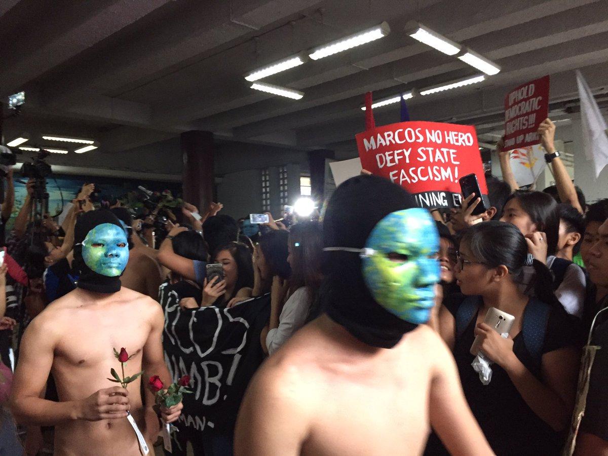 Oblation Run staged to protest Marcos burial, to press peace with Left ...