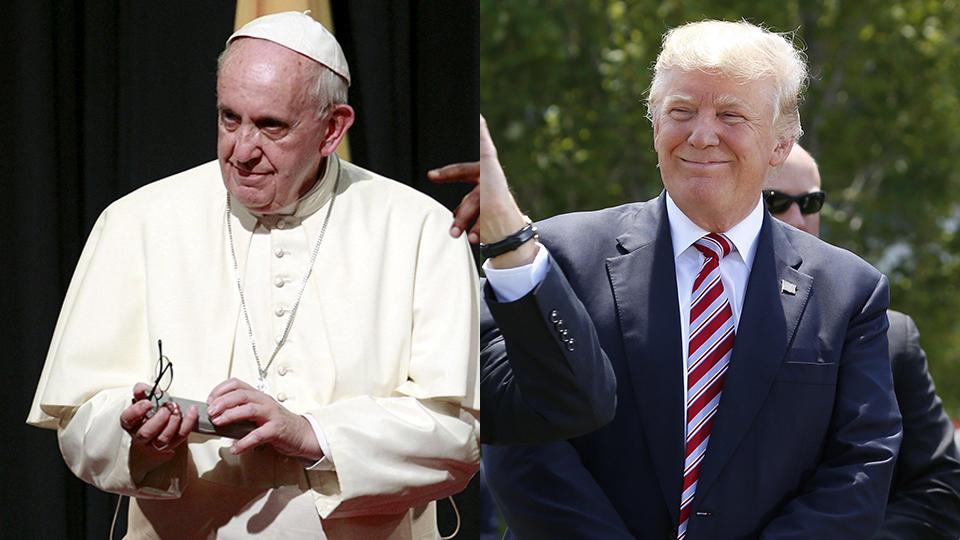 Asked about Trump, Pope says his concern is for politicians’ impact on ...