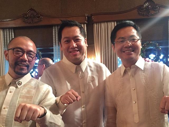 Duterte fist gesture embroidered on solon’s barong | GMA News Online