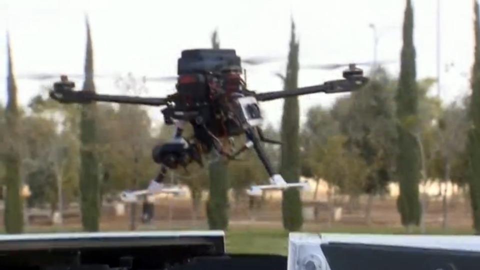 Security drone developed to replace manned guards | GMA News Online