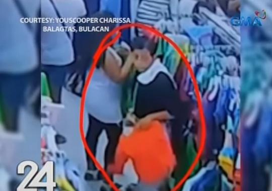 Pagnanakaw sa gadget ng bata sa loob ng mall, nahuli-cam | GMA News Online