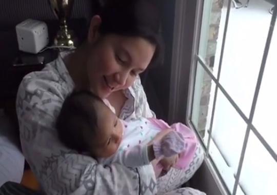 Robin Padilla, nakapiling na ang kaniyang mag-inang sina Mariel at baby ...