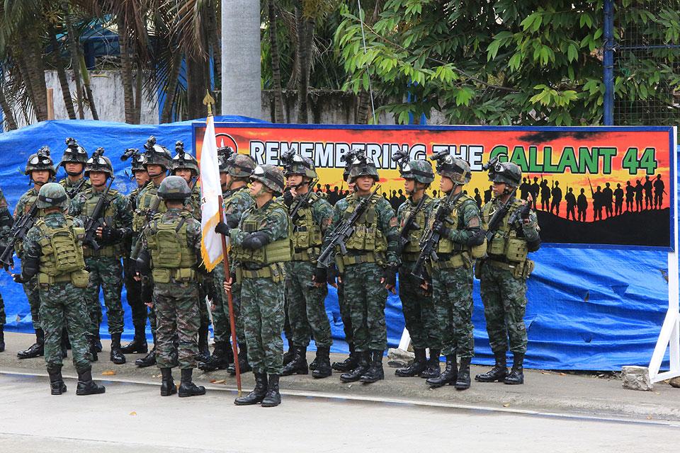 SAF pays tribute to 44 troopers killed during Mamasapano clash | Photos ...