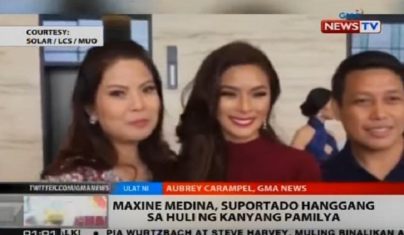 Maxine reunites with her family after Miss Universe | GMA News Online