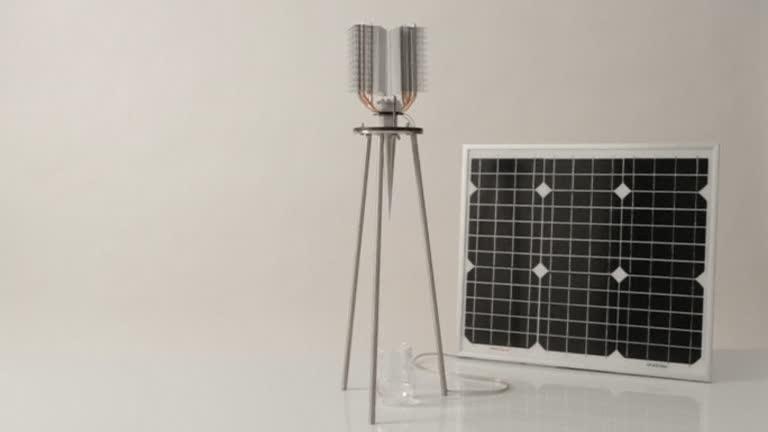 This solar-powered device makes water from air | GMA News Online